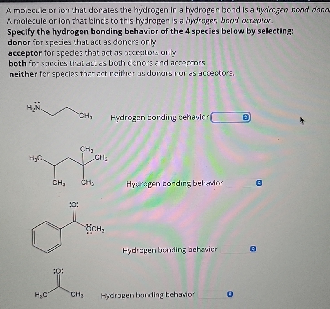 Solved A molecule or ion that donates the hydrogen in a | Chegg.com