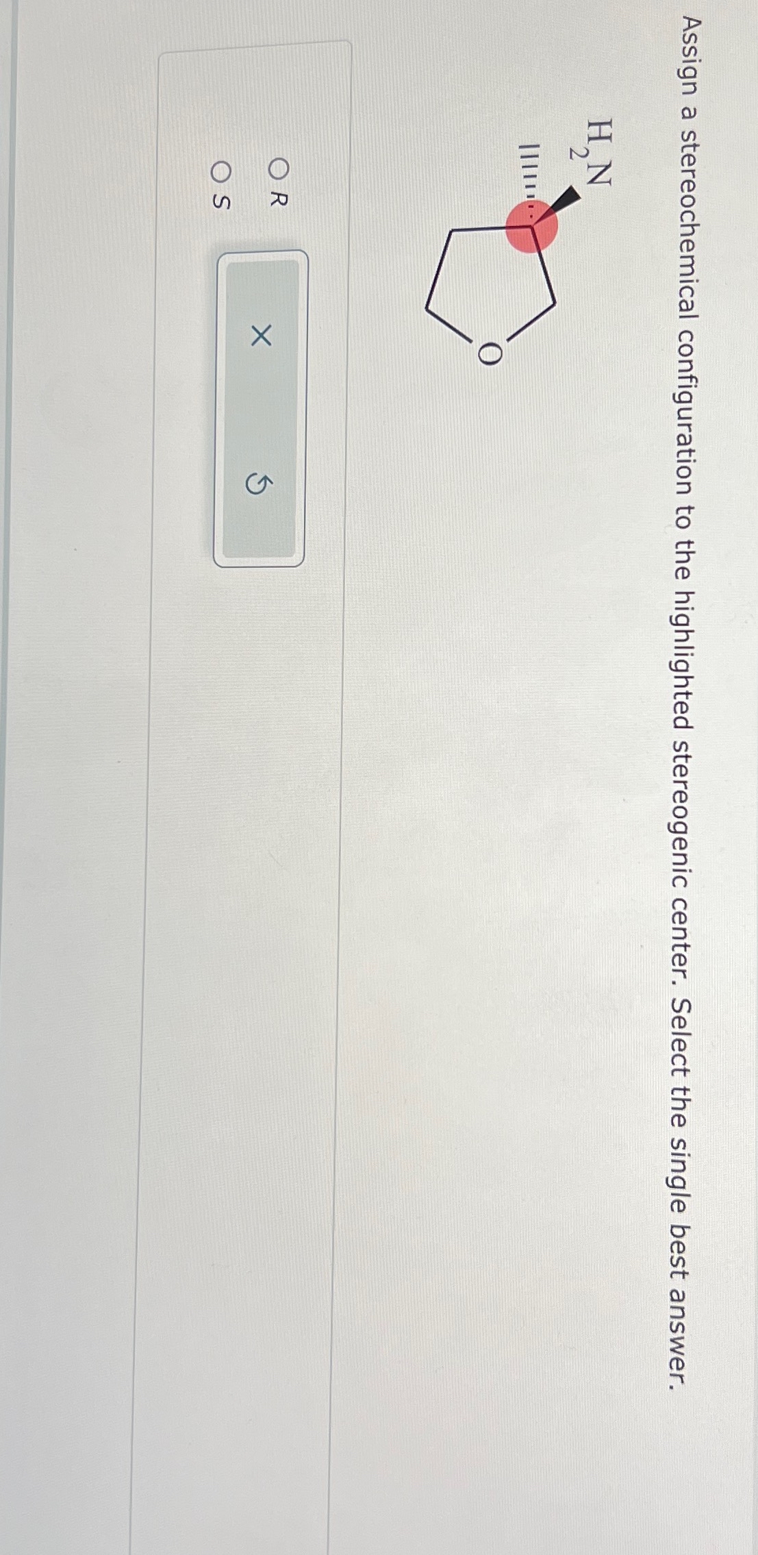 Solved Assign a stereochemical configuration to the | Chegg.com