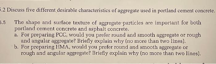 Solved 2 Discuss five different desirable characteristics of | Chegg.com