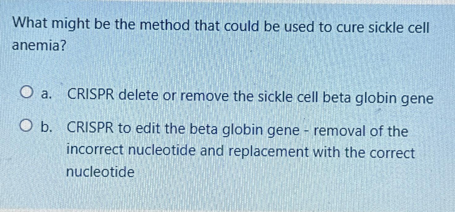 Solved What might be the method that could be used to cure | Chegg.com
