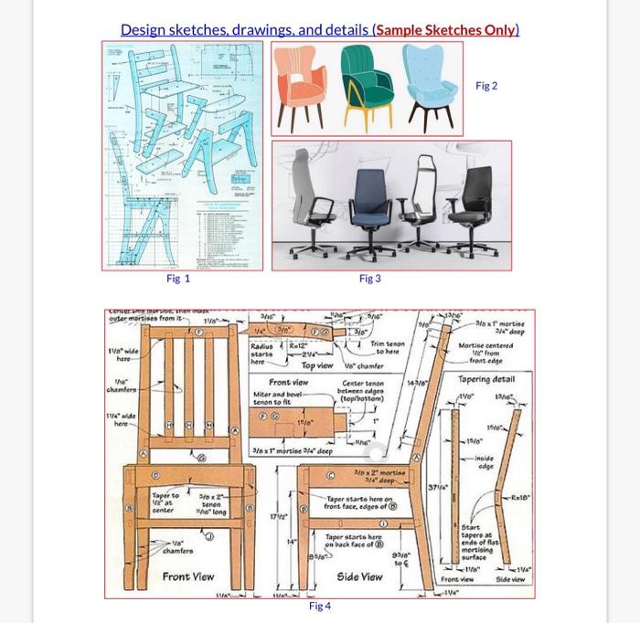 Solved Mini Design Case of Study - Classrom Chair Design | Chegg.com