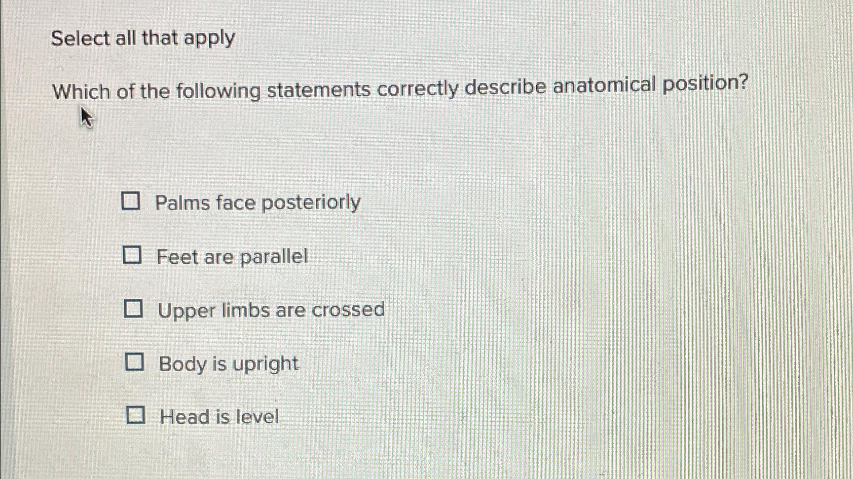 Solved Select all that applyWhich of the following | Chegg.com