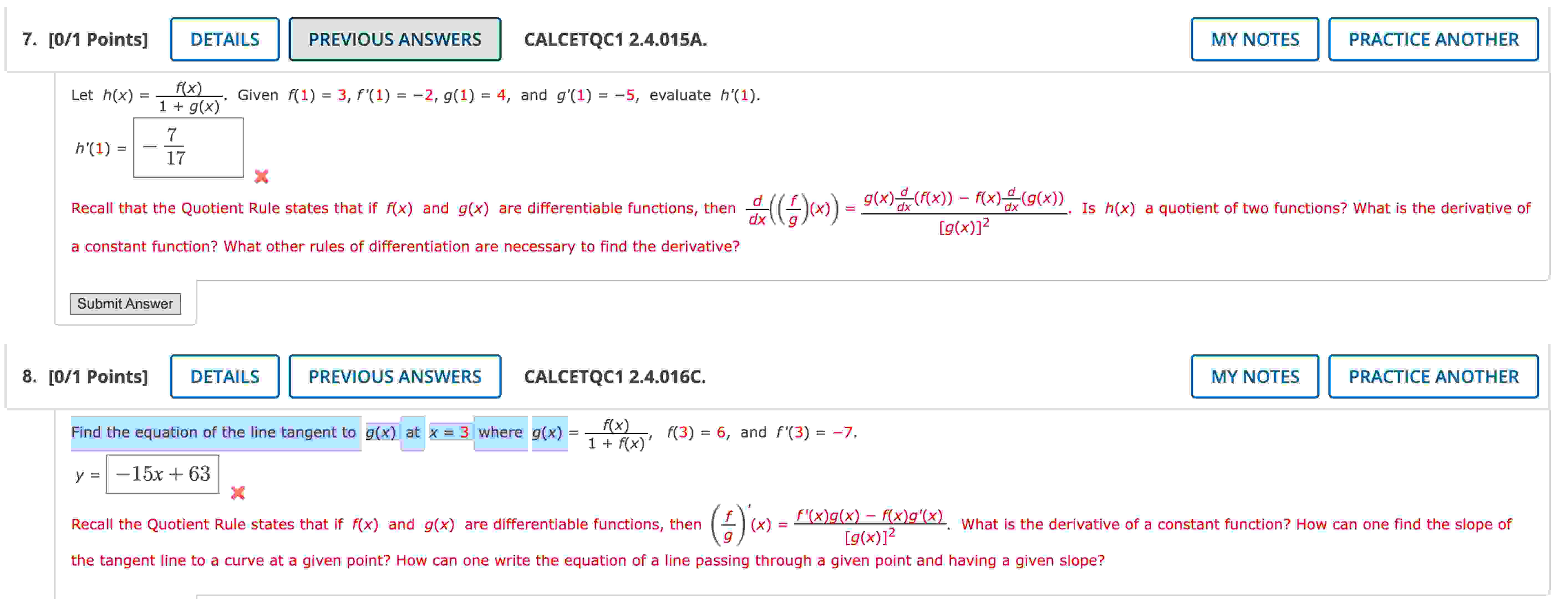 Solved Struggling with numbers 7. ﻿& 8. ﻿please! | Chegg.com