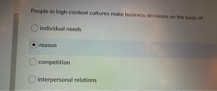 Solved According to Edward Hall what is "polychronic people" | Chegg.com