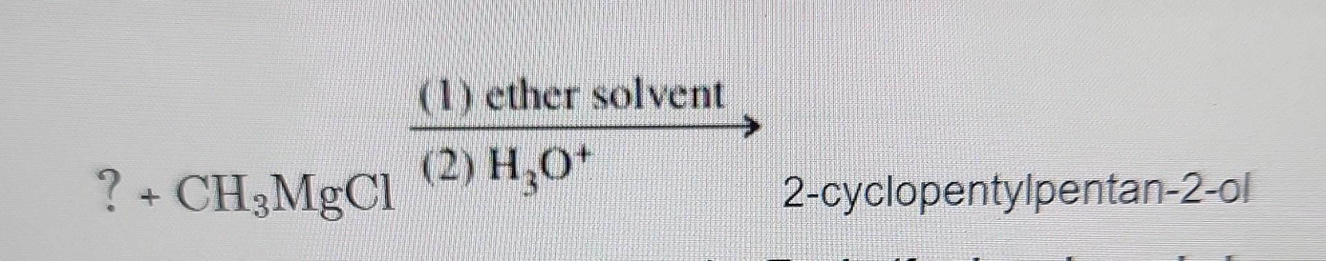 Solved ?+CH3CH2CH2MgBr (2) H3O+ 3-phenylhexan-3-ol canvas by | Chegg.com