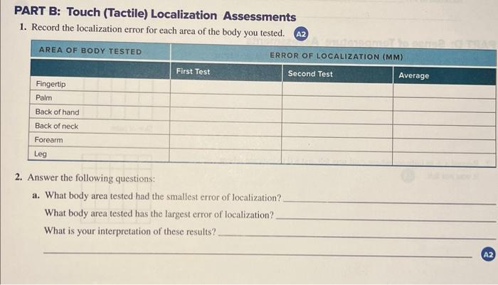 Part B Touch Tactile Localization Assessments 1