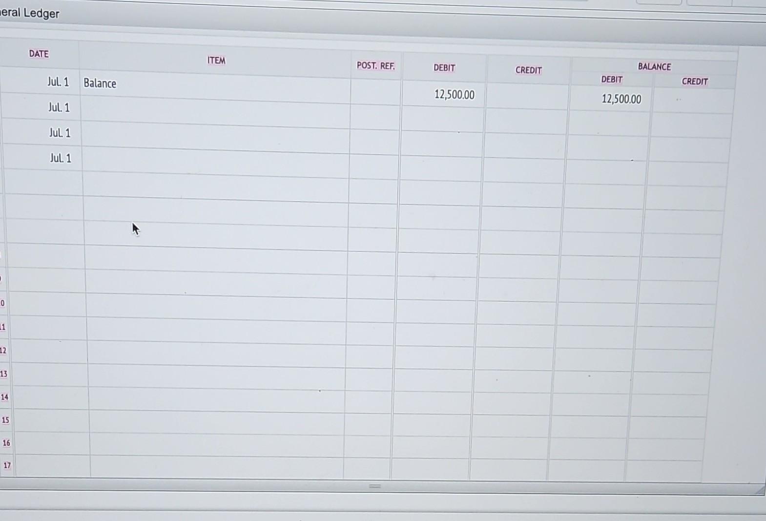 Solved Record the following transactions on Page 2 of the | Chegg.com