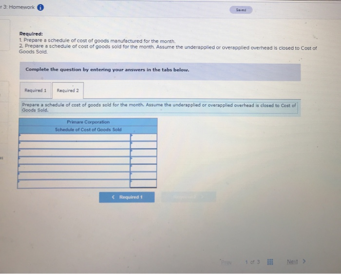 Solved 3. Homework Saved Help Save & Exit Check my Exercise | Chegg.com