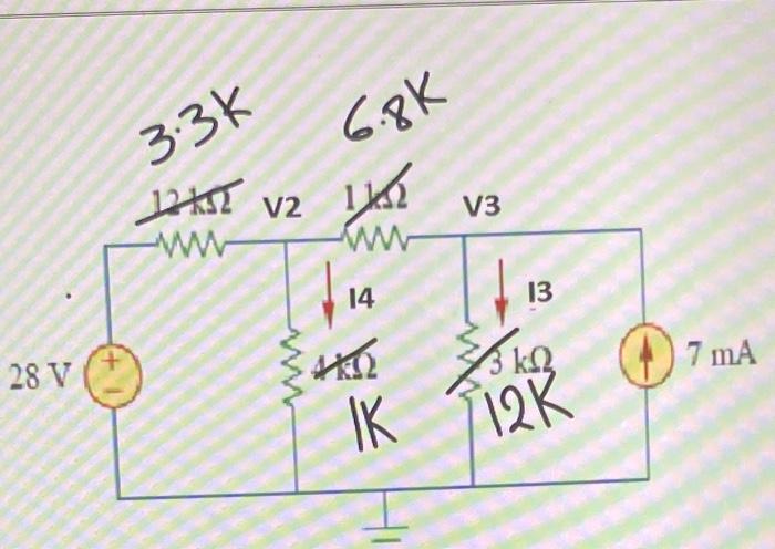 Solved B- Node voltage Theorem 1. Analyze the circuit below | Chegg.com