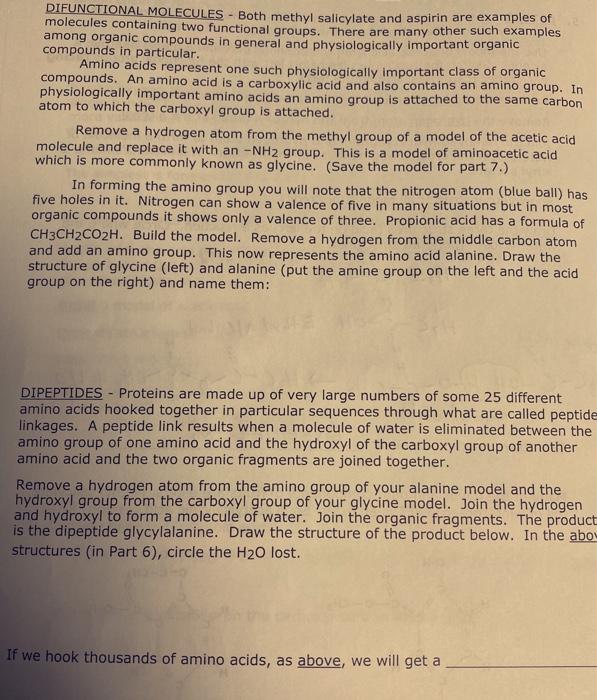 Solved DIFUNCTIONAL MOLECULES - Both methyl salicylate and | Chegg.com