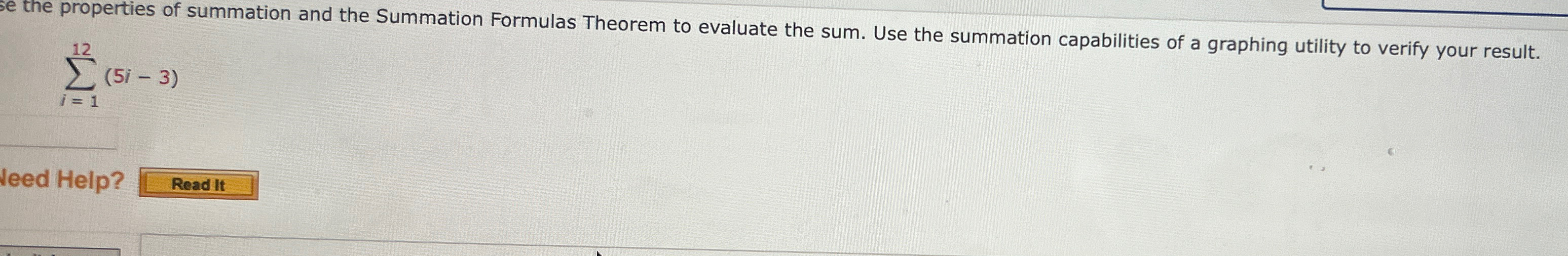 the properties of summation and the Summation | Chegg.com