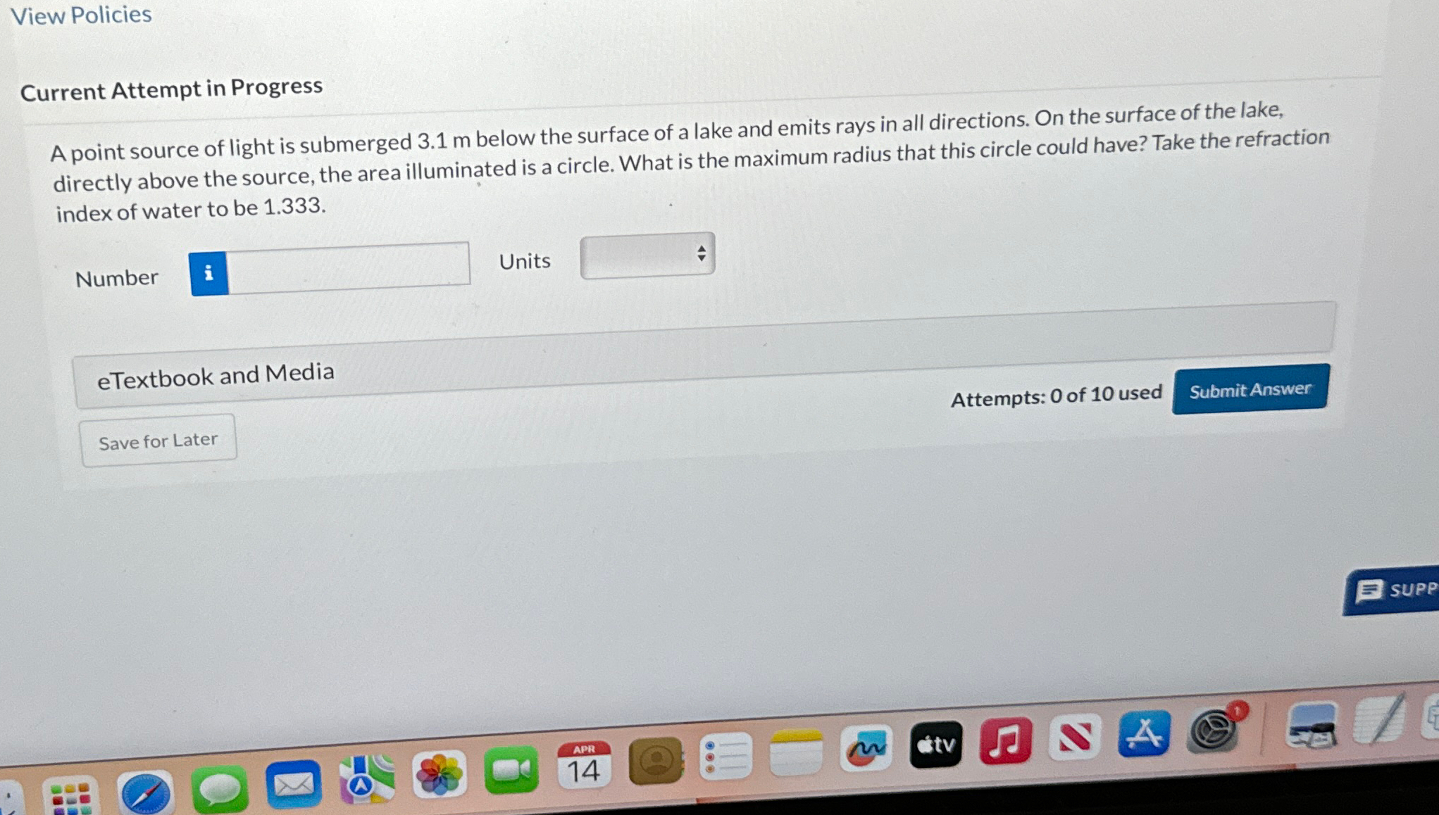Solved View PoliciesCurrent Attempt in ProgressA point | Chegg.com