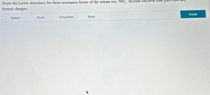 Solved Draw the Lewis structures for three resonance forms | Chegg.com