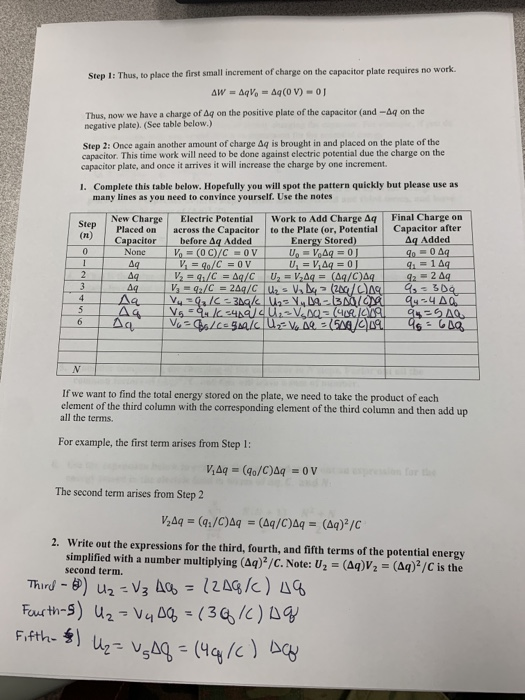 Solved I have included helpful information and the completed | Chegg.com