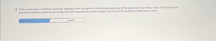Solved A machine makes two components; call them types A and | Chegg.com