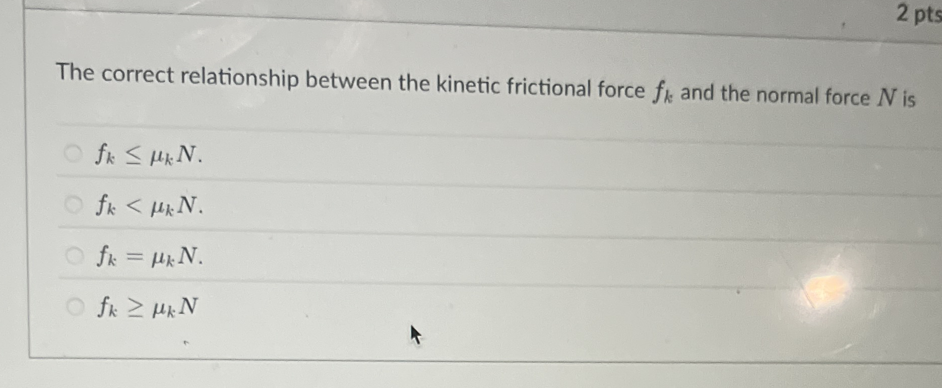 Solved The correct relationship between the kinetic | Chegg.com