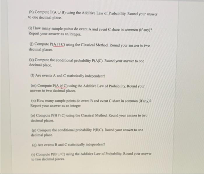 Solved Assignment - Graphs & Calculations Question 1: Event | Chegg.com