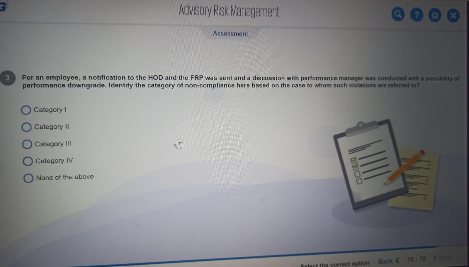 Solved Under the third party evaluation process, which is | Chegg.com