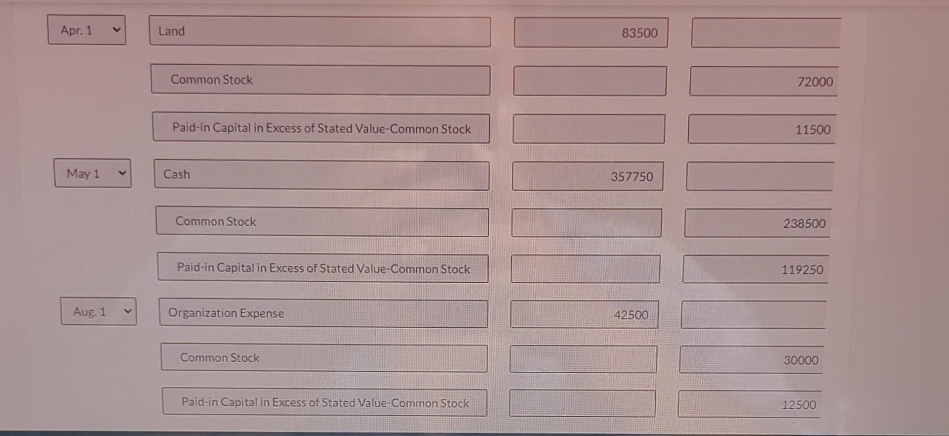Solved Journalize the transactions. (List all debit entries | Chegg.com