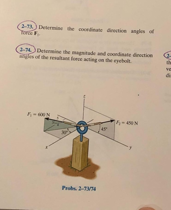 Solved Determine The Magnitude And Orientation So That The
