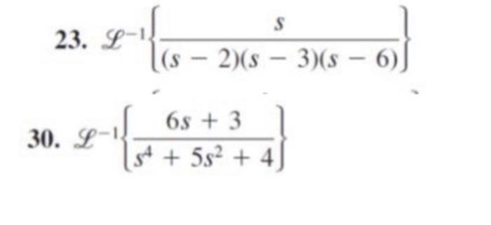 Solved In Problems 1-30 use appropriate algebra and Theorem | Chegg.com