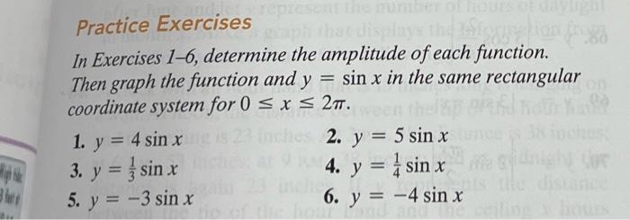 Solved Practice Exercises In Exercises 1-6, determine the | Chegg.com
