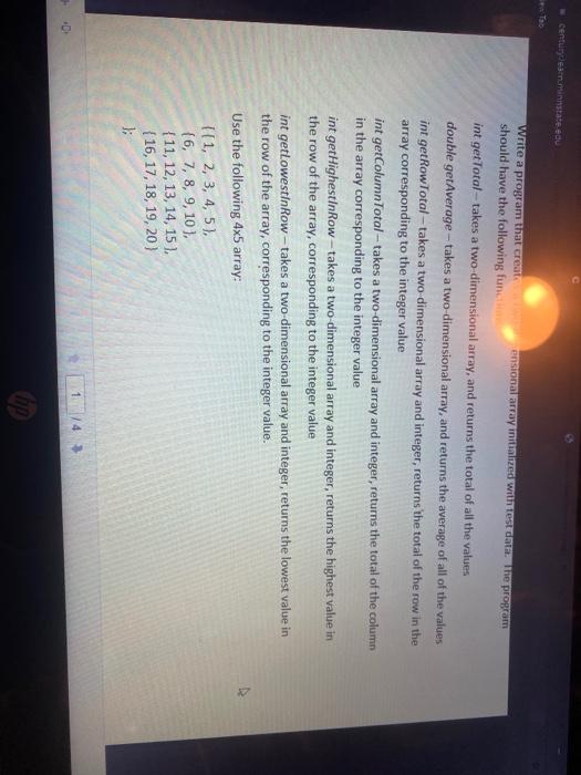 Solved Inputs: none Outputs: • [integer] total • [double) | Chegg.com