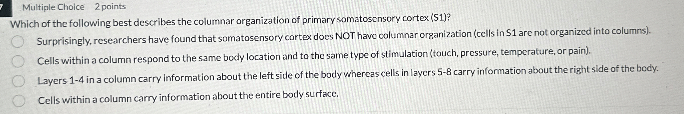 High Quality SOLUTION Multiple Choice 2 ﻿pointsWhich of the following best | Chegg.com