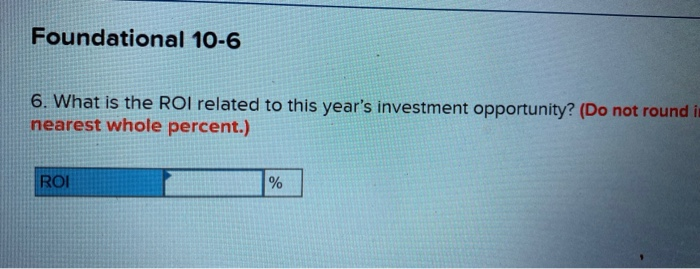Solved The Foundational 15 (LO10-1, LO10-2] (The following | Chegg.com