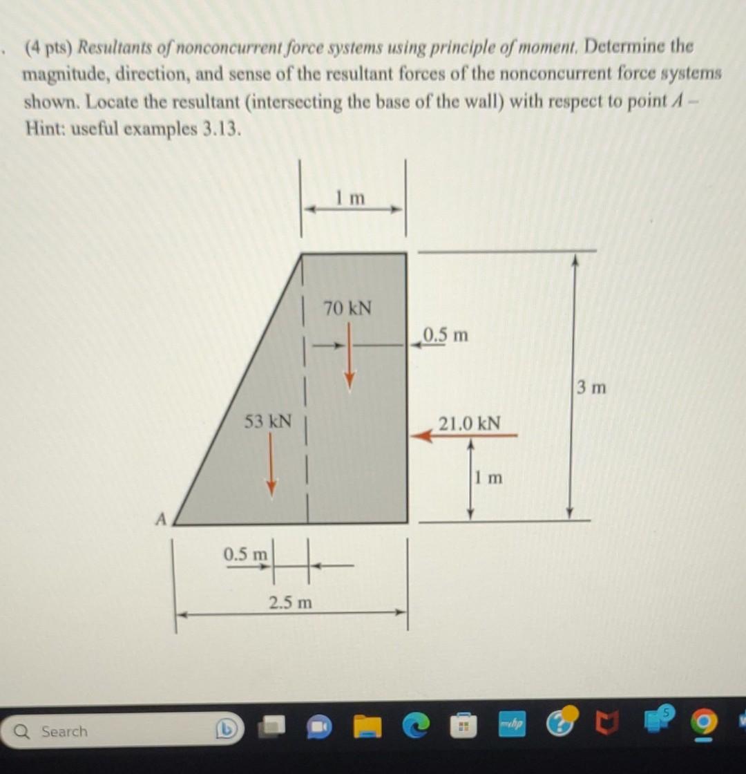 Determine the magnitude, direction, and sense of the | Chegg.com