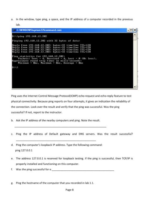 Solved In this exercise, you will determine the correct | Chegg.com