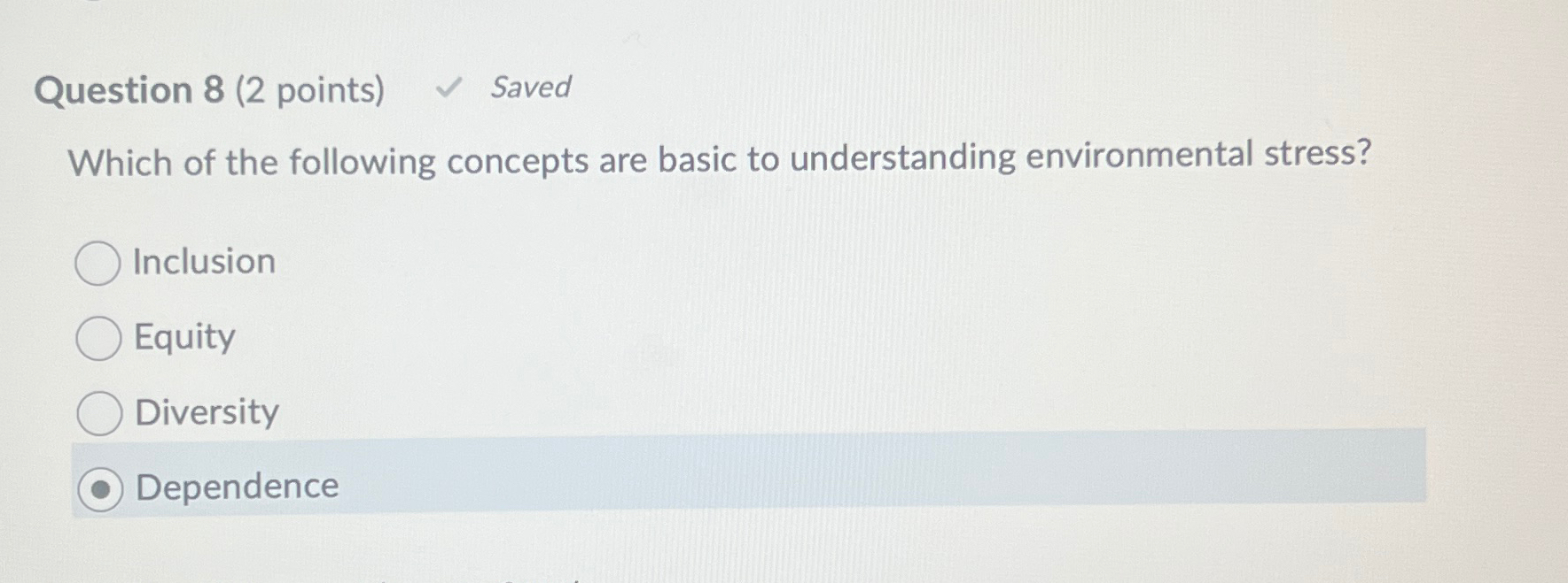 Solved Question 8 (2 points) SavedWhich of the following | Chegg.com Solved Question 8 (2 points) SavedWhich of the following | Chegg.com