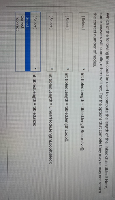 Solved Consider the following version of the LinearNode | Chegg.com