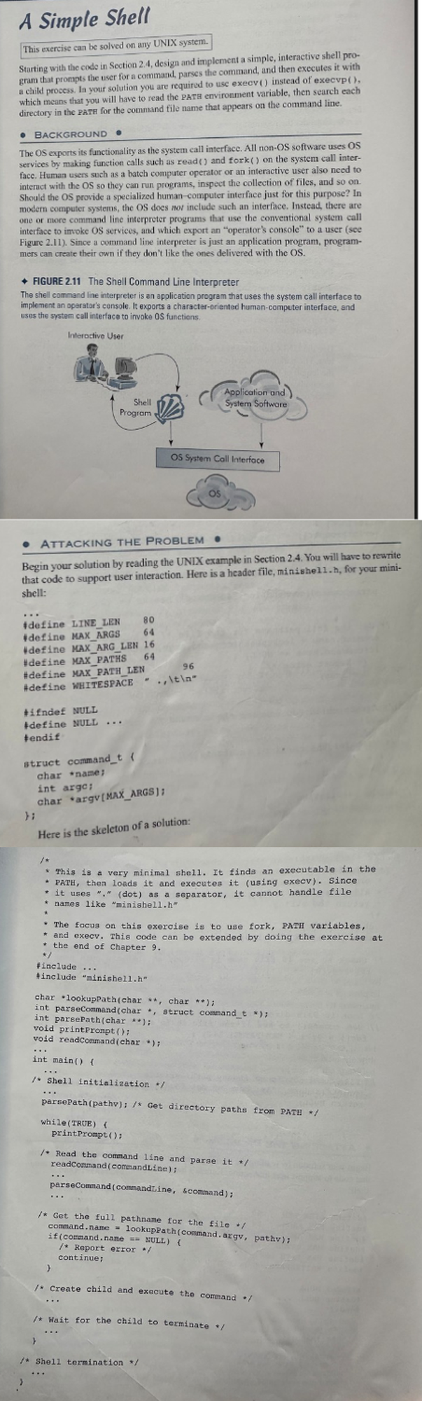 Solved The project must be implemented on Linux platforms | Chegg.com