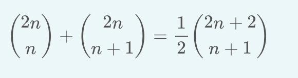 Solved (2nn)+(2nn+1)=21(2n+2n+1) | Chegg.com