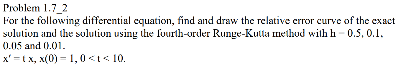 Solved Please help by solving with a MatLab code. | Chegg.com