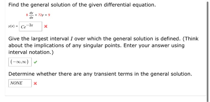 Solved Find the general solution of the given differential | Chegg.com