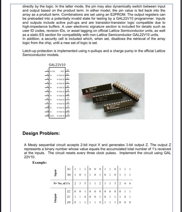Solved Theory And Background Introduction All PLDs contain | Chegg.com