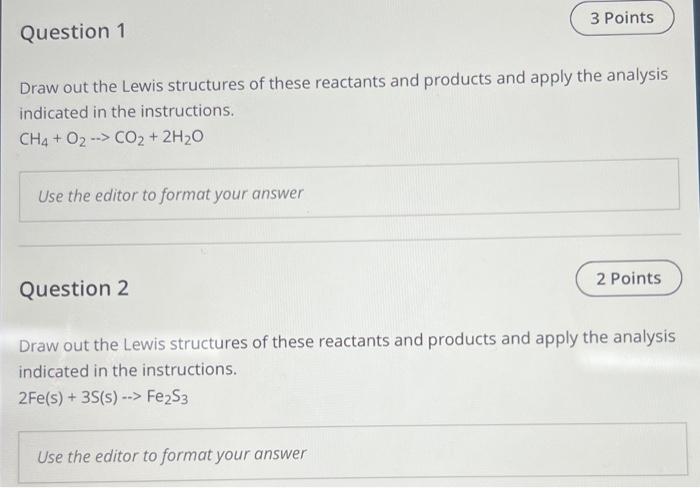 Solved Draw out the Lewis structures of these reactants and | Chegg.com