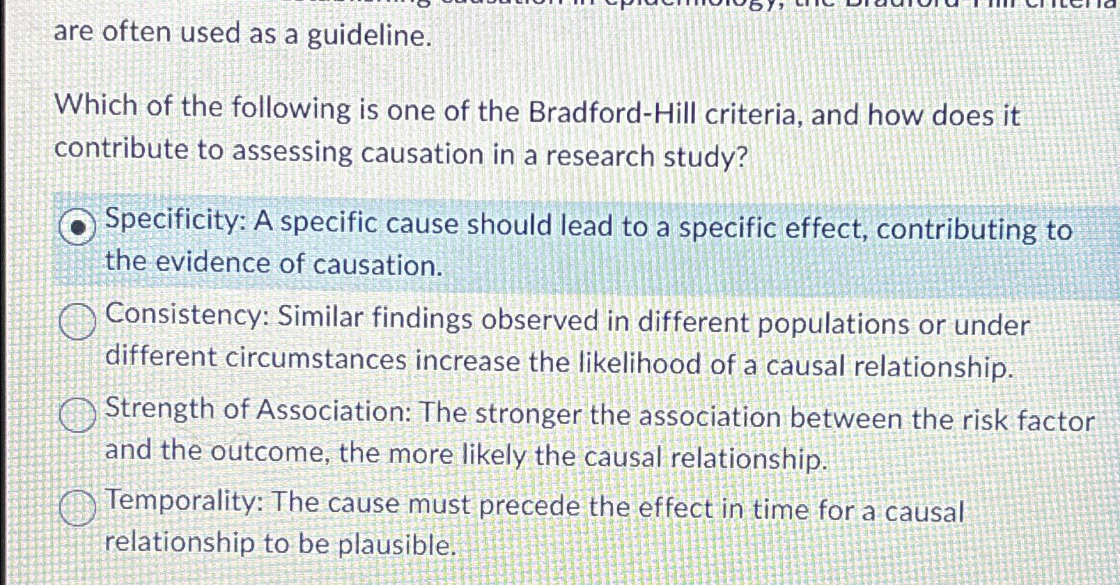 Solved are often used as a guideline.Which of the following | Chegg.com