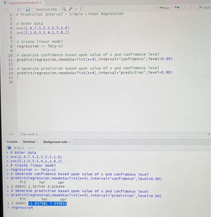 Solved I'm using RStudio but it keeps counting the values i | Chegg.com