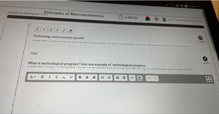 Solved 19a) What is technological process ? Give one | Chegg.com