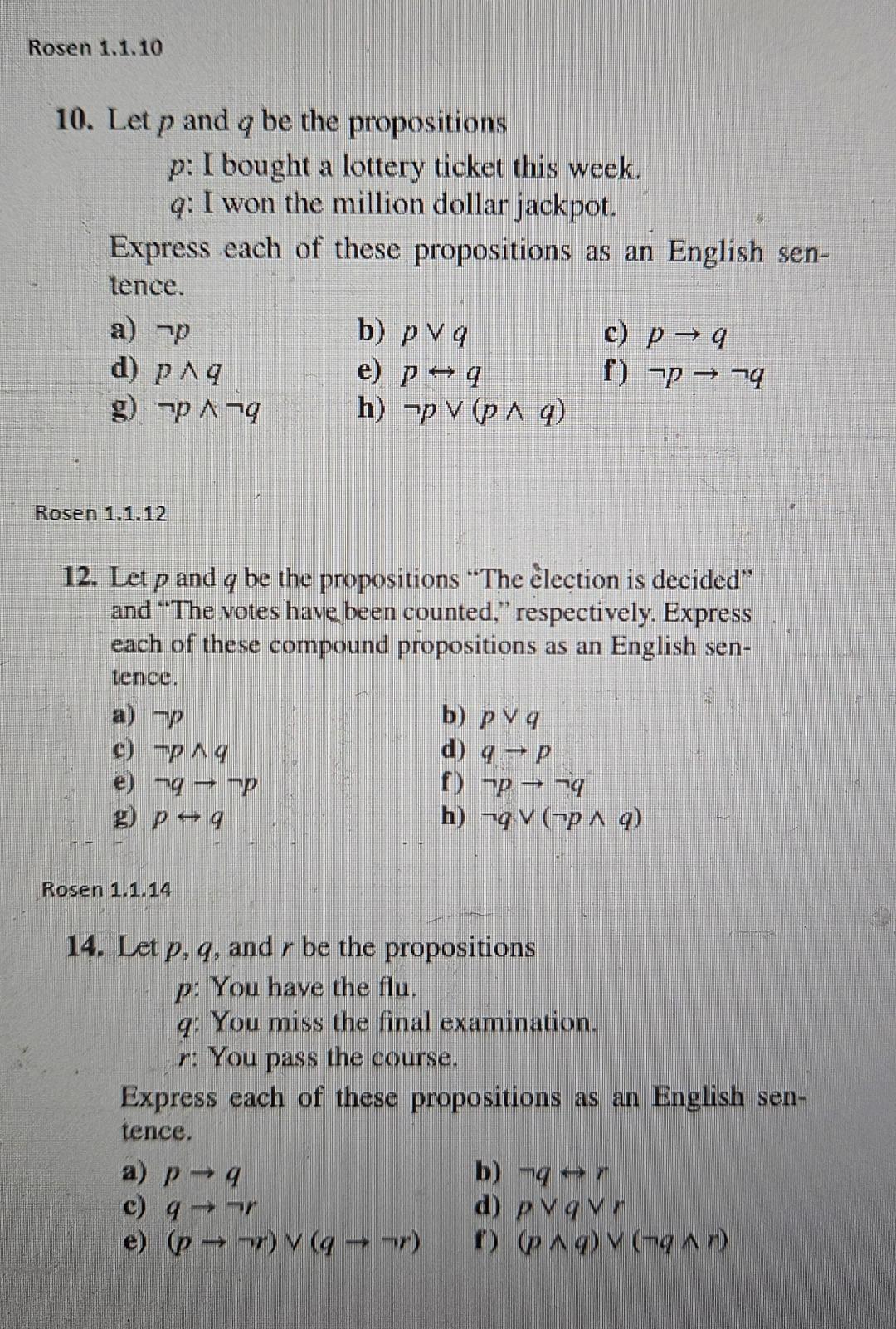 Solved How do you find the answer for questions 10, 12, ﻿and | Chegg.com