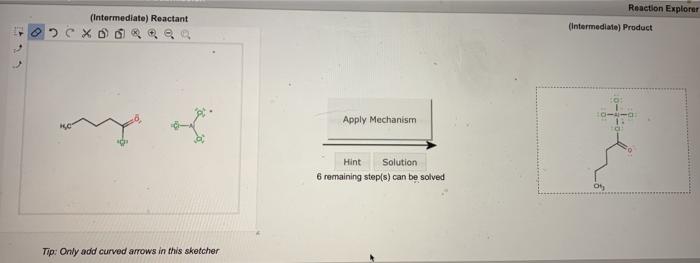 Solved Reaction Explorer (Intermediate) Reactant | Chegg.com
