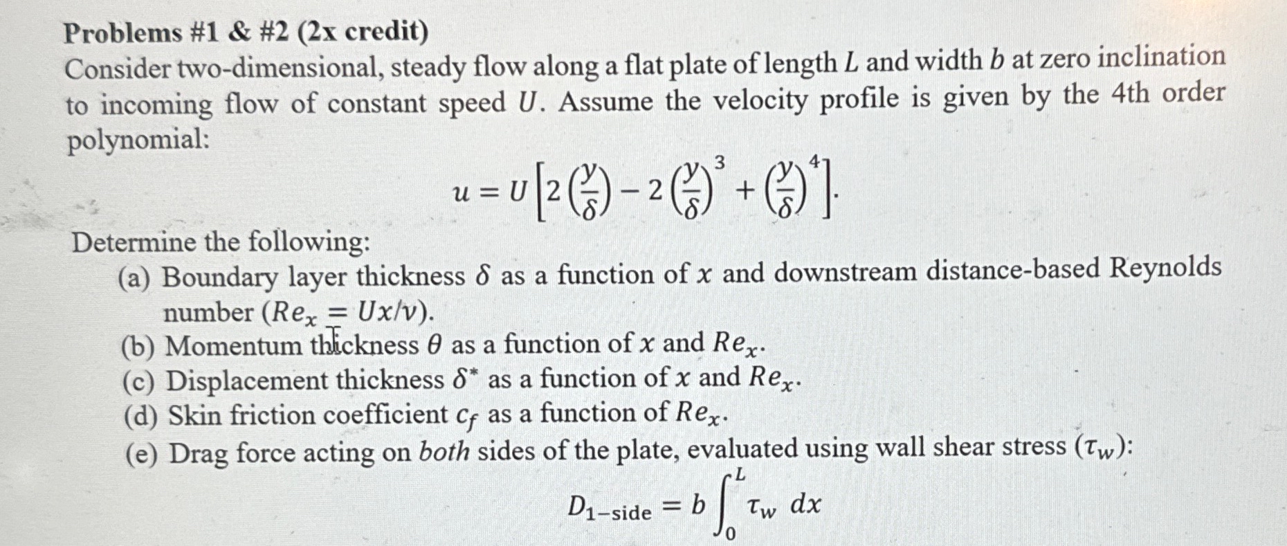 Solved Problems #1 ﻿& #2 (2x credit)Consider | Chegg.com