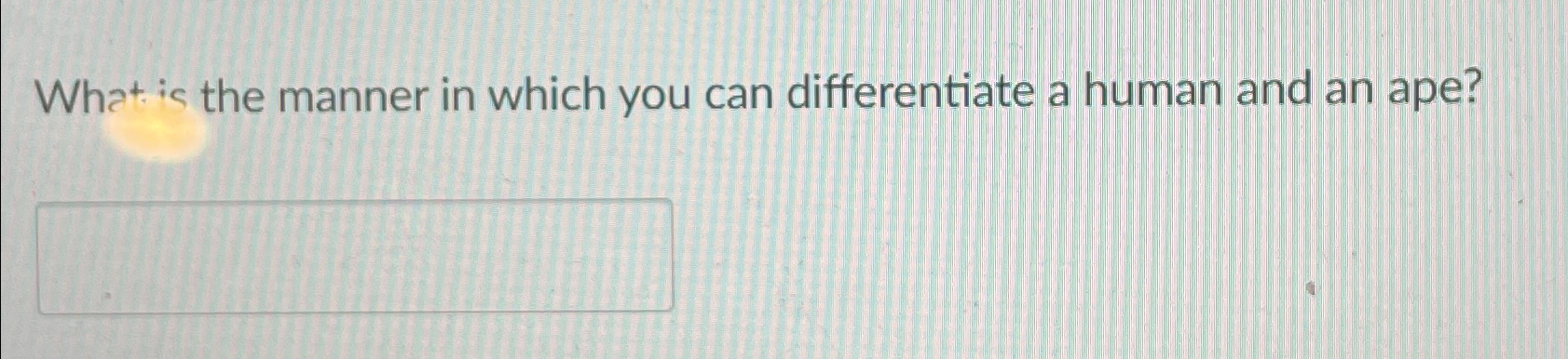 Solved What is the manner in which you can differentiate a | Chegg.com