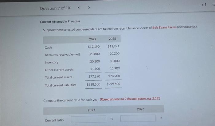 Solved Current Attempt in Progress Suppose these selected | Chegg.com