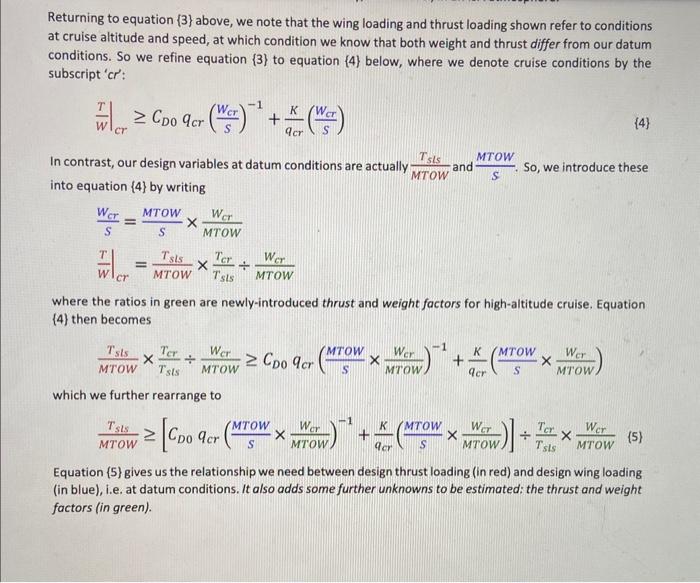 Solved Returning to equation {3} above, we note that the | Chegg.com
