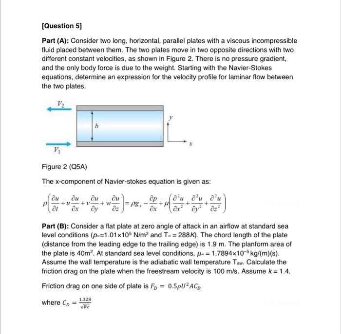 Solved Part (A): Consider two long, horizontal, parallel | Chegg.com
