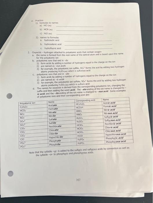 Solved Putting it all together Compound SF6 CrCl2 P406 | Chegg.com